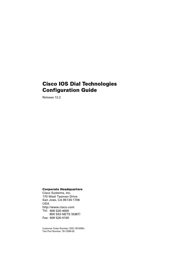 Dial Access | PDF | Command Line Interface | Router (Computing)