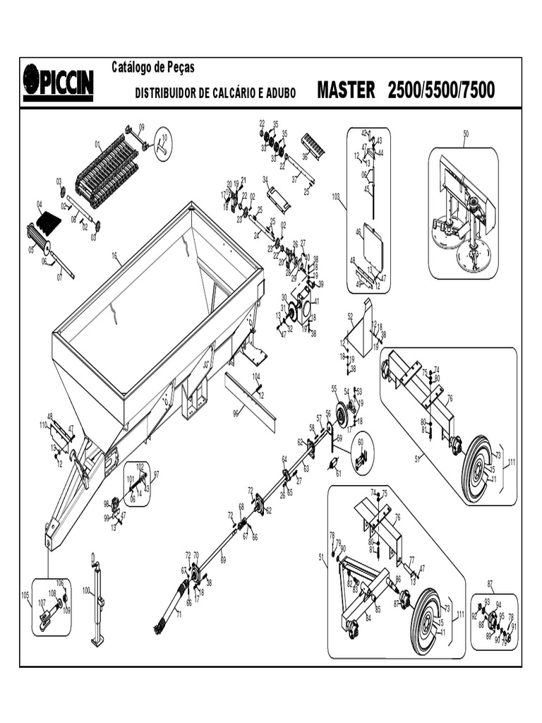 Piccin Master 2500-5000-7500 | PDF