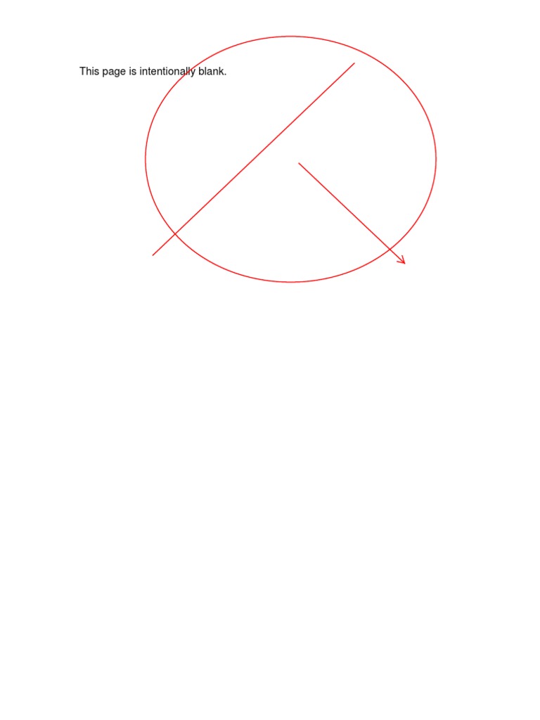 Intentionally Blank Page Notice | PDF