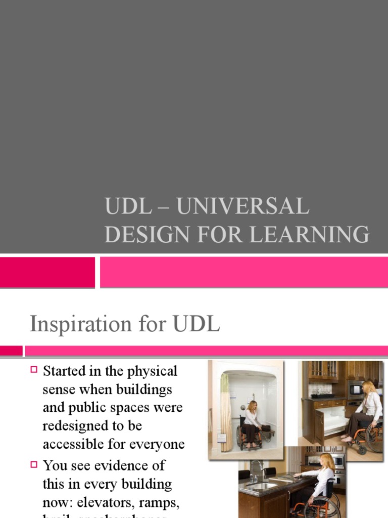 Udl - Universal Design For Learning | PDF | Design | Learning