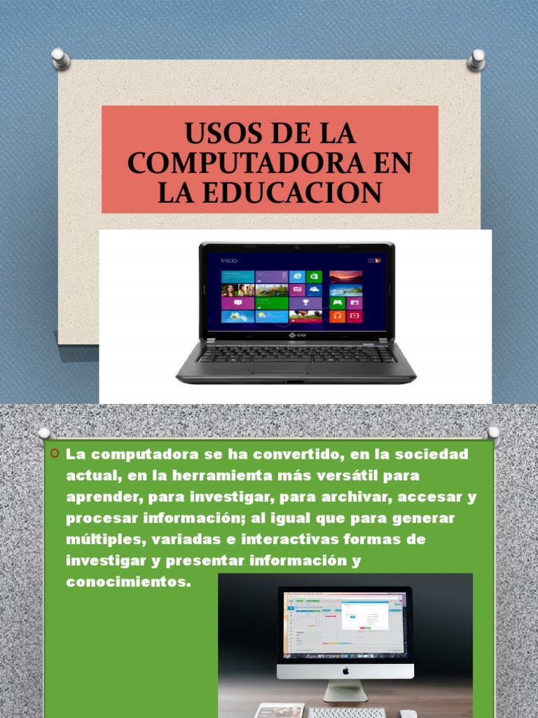 Computadoras en la Educación | PDF | Internet | Obras intelectuales