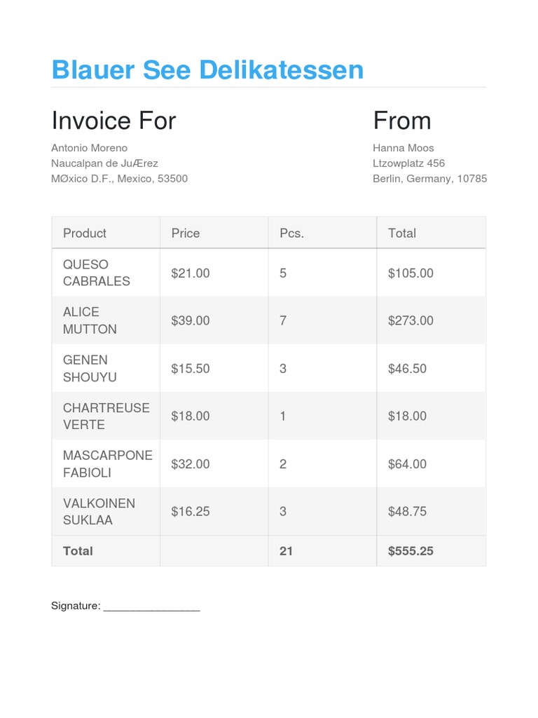 Invoice for Genen Shouyu Purchase | PDF | Art | Wellness