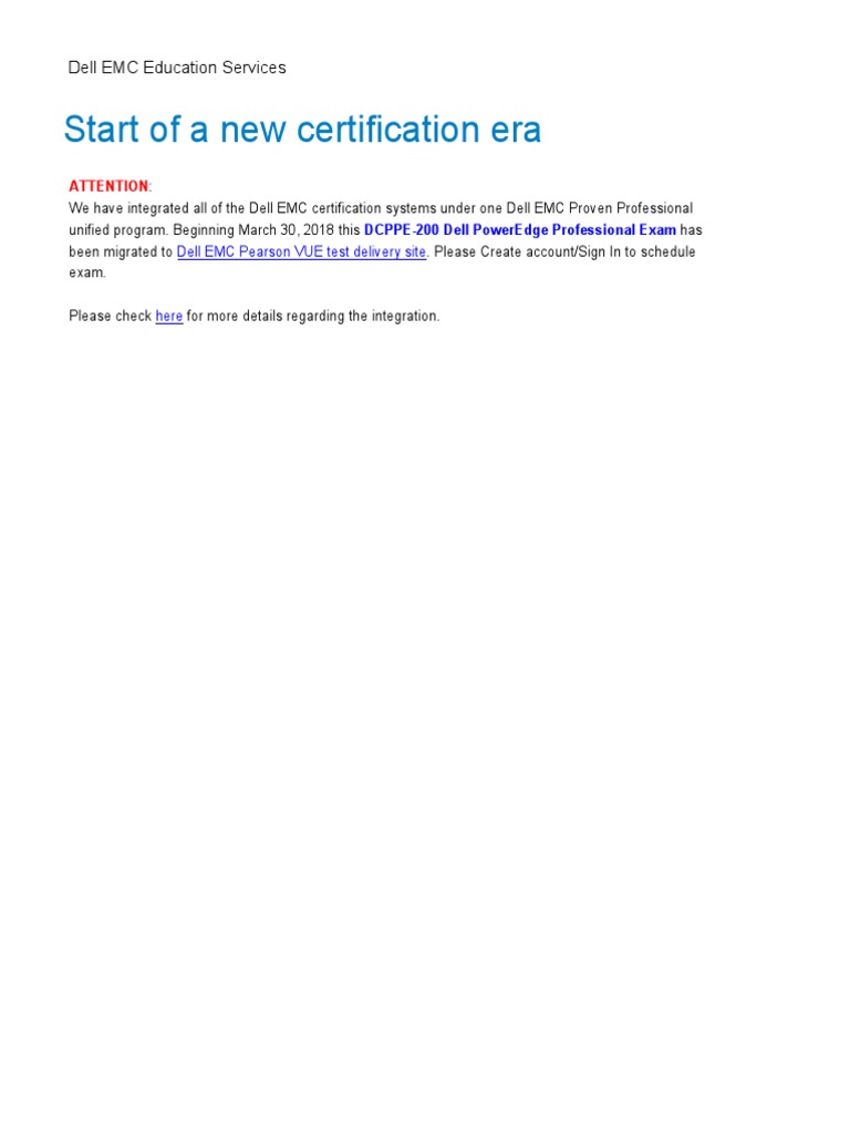 DCPPE-200 PowerEdge Professional Exam | PDF | Test (Assessment) | Computing