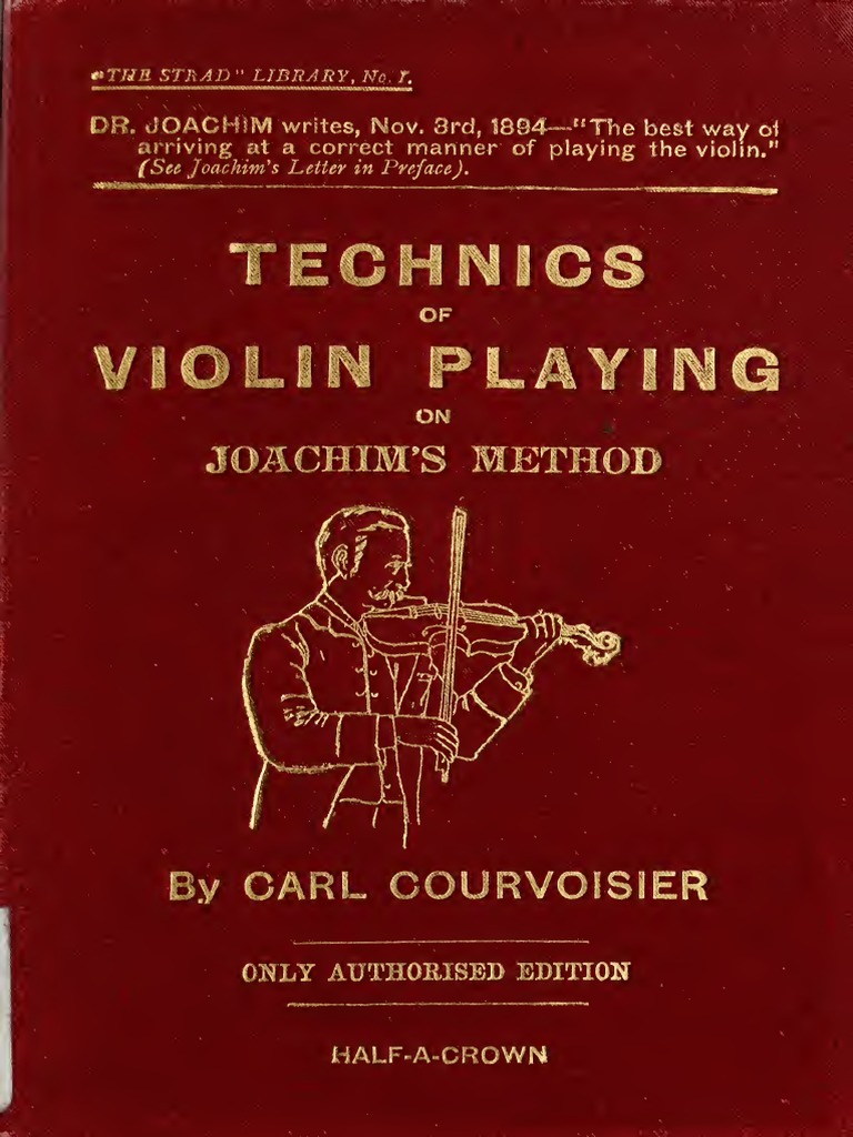 IMSLP407370 PMLP593895 Courv Technicsofviolin Ed | PDF | Violin ...