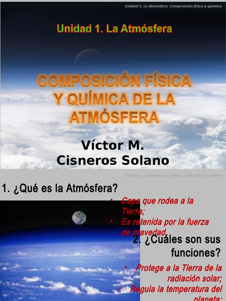 03 Atmosfera Composicion | PDF | Atmósfera | Ionosfera