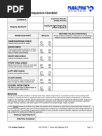 ISO Container Inspection Checklist | PDF | Unrest