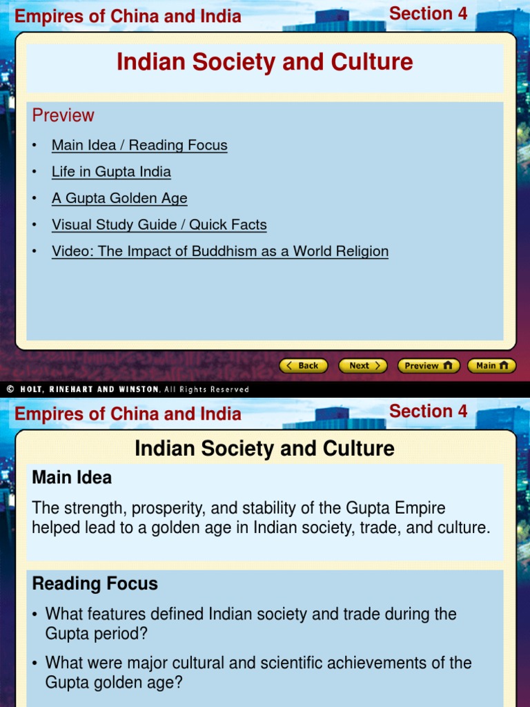 Gupta Empire: Science and Culture Flourish | PDF | Trade | China