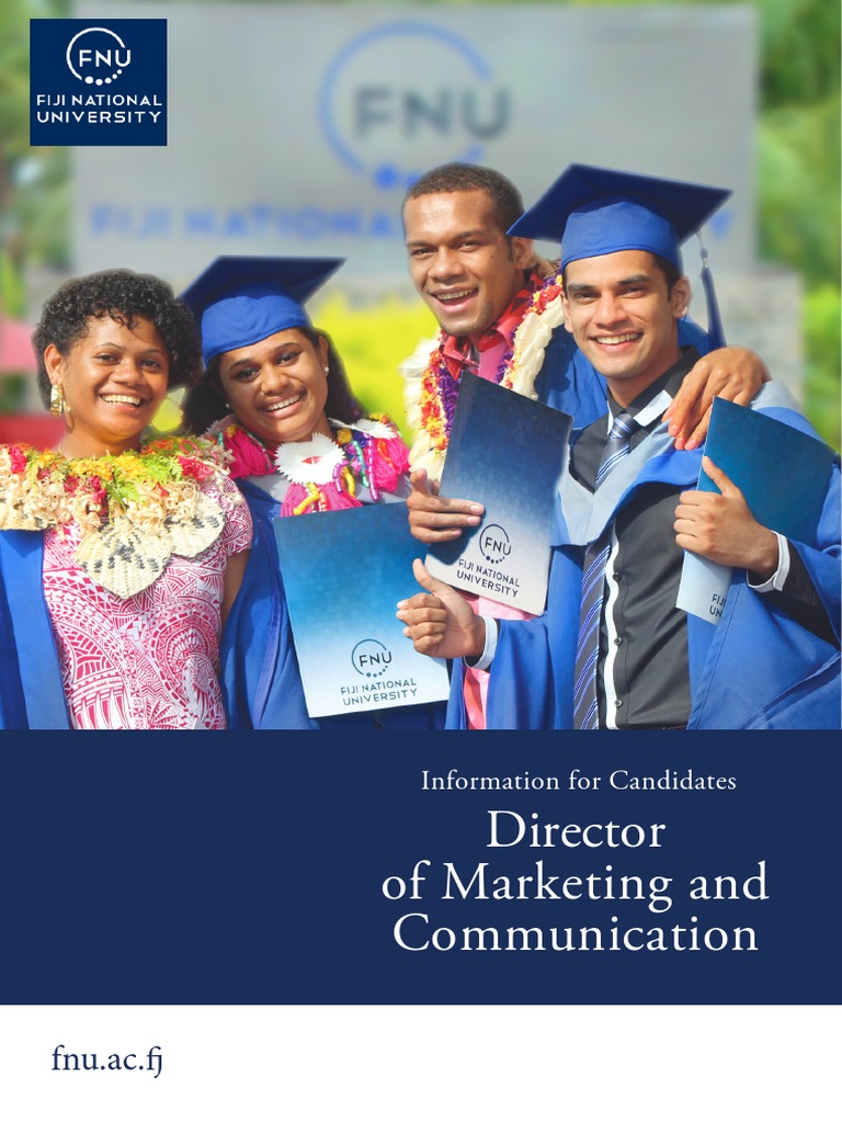 Of Marketing and Communication Director: Fnu - Ac.fj | PDF | Fiji ...