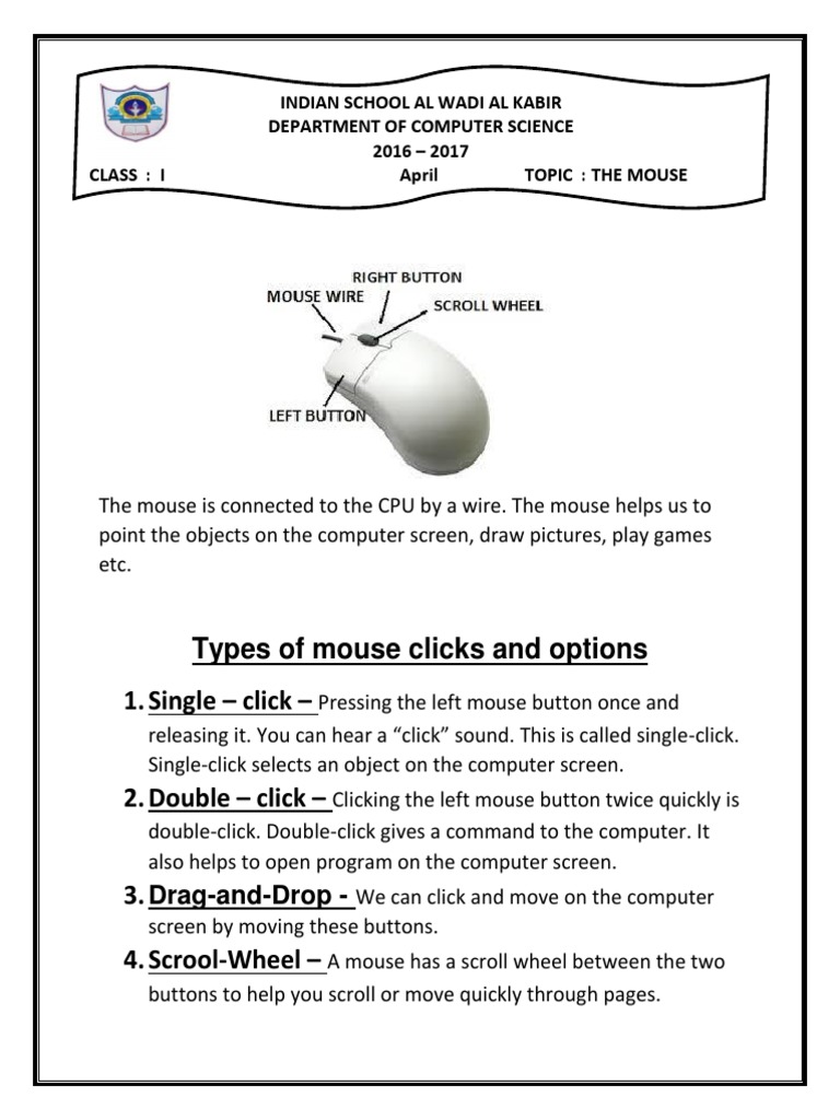 Computer For Class1 | PDF