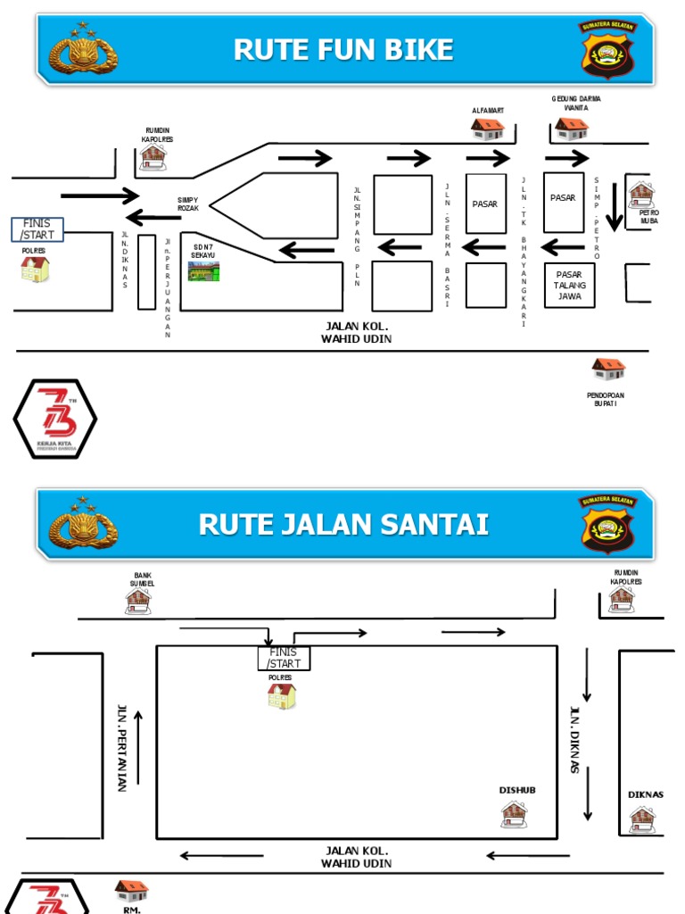 Rute Fun Bike di Sekayu | PDF