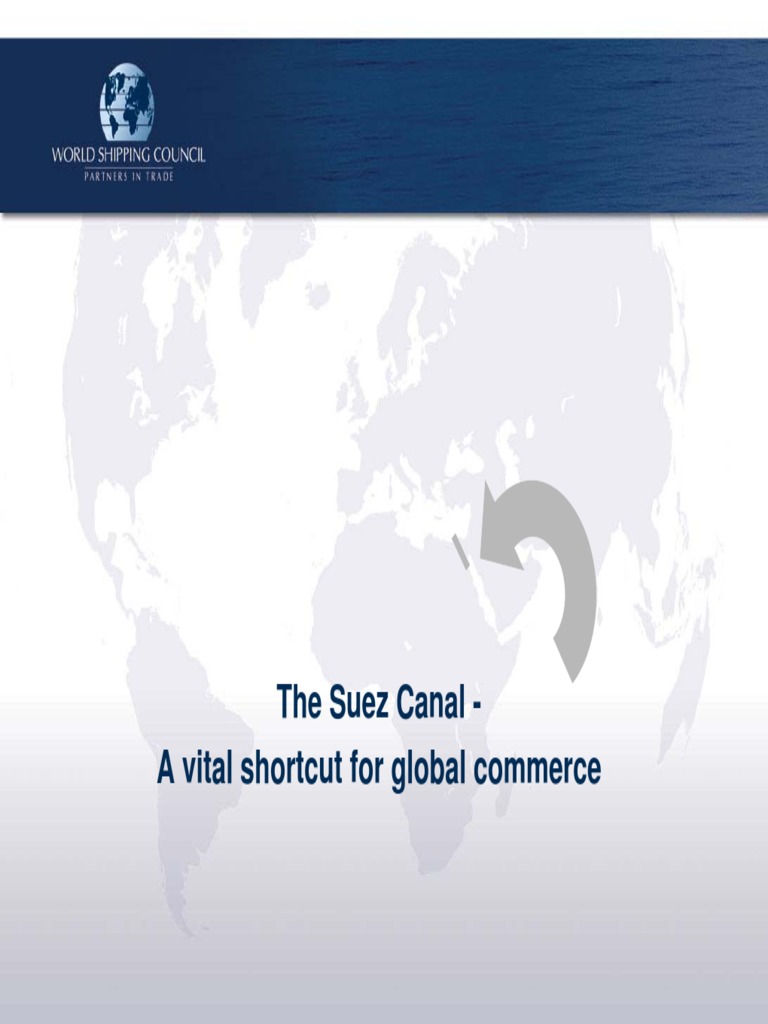 Suez Canal: Dimensions and Importance | PDF | Suez Canal | Canal