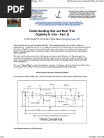 LCG Calculation | PDF | Naval Architecture | Formula