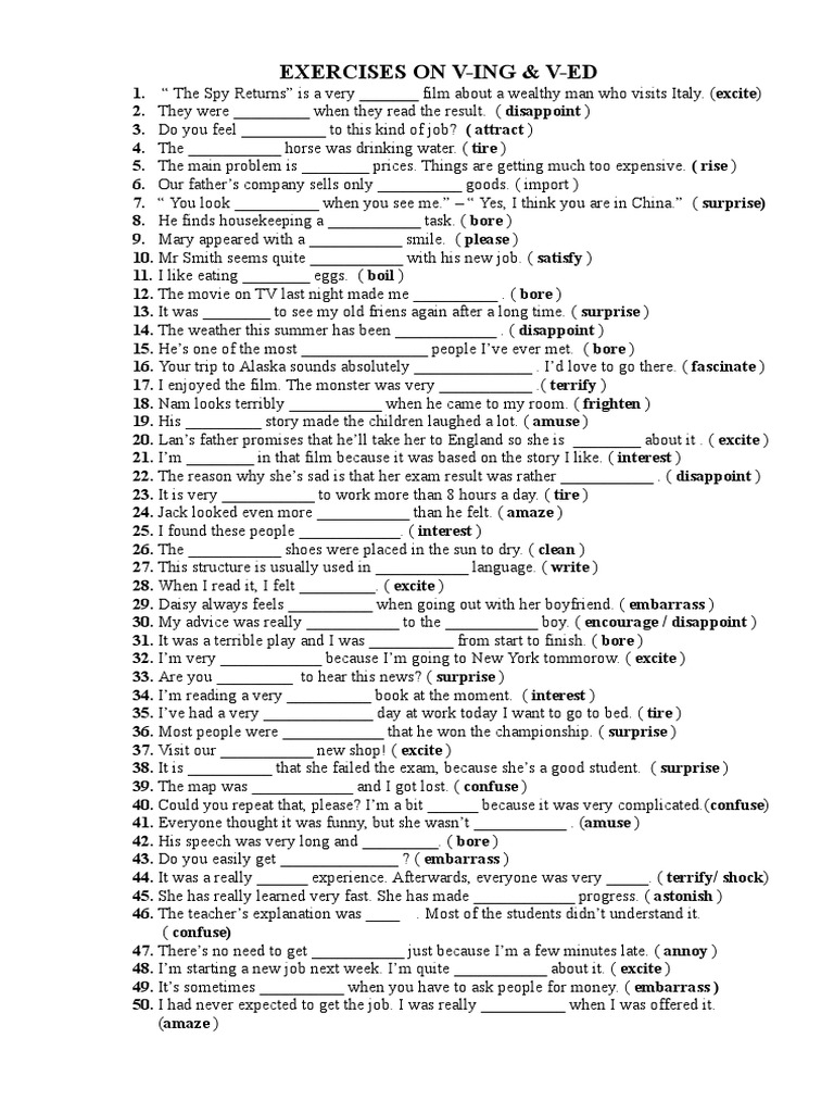 Bai Tap Ve Ving Ved | PDF