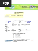 FSC New Card Application | PDF