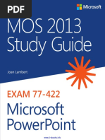 MOS POWERPOINT 2019 Study Guide | PDF | Microsoft Word | 3 D Computer ...