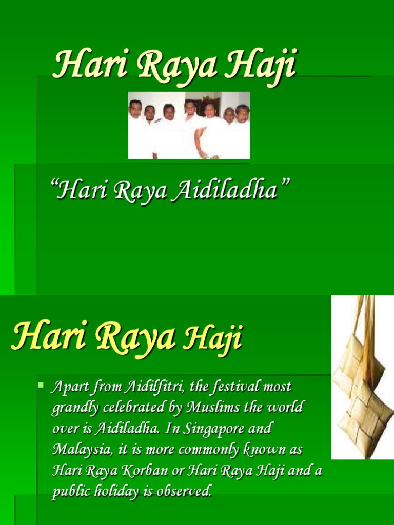 Hari Raya Haji | PDF | Hajj | Ramadan