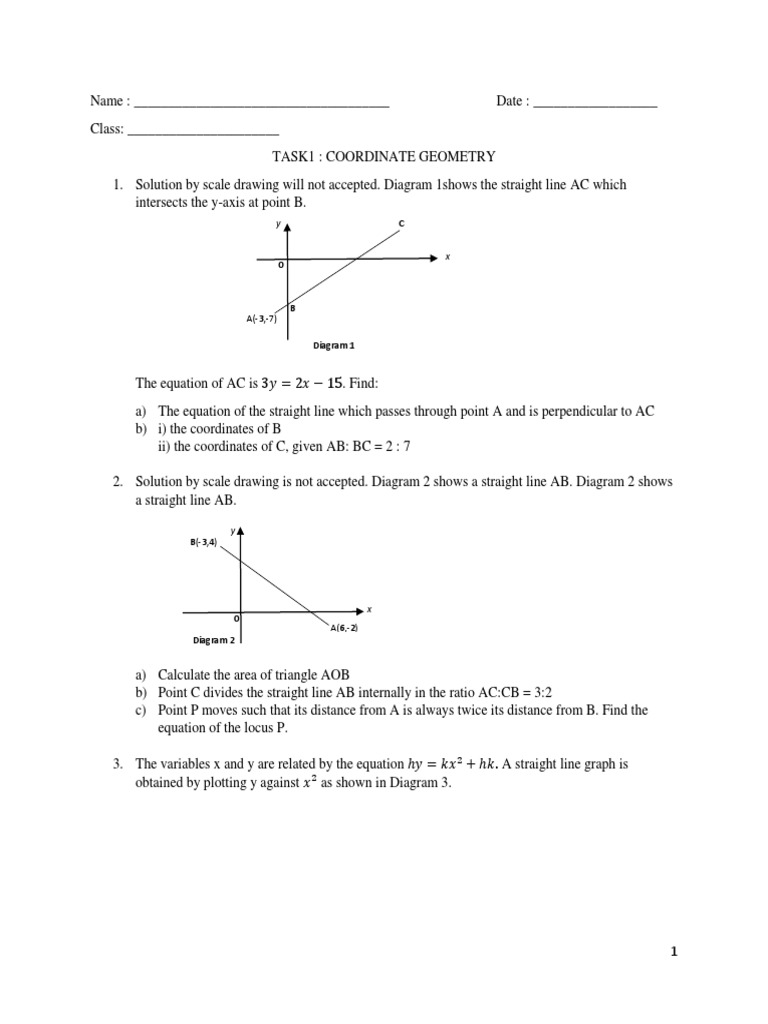 Coordinate Geometry | PDF | Line (Geometry) | Analytic Geometry