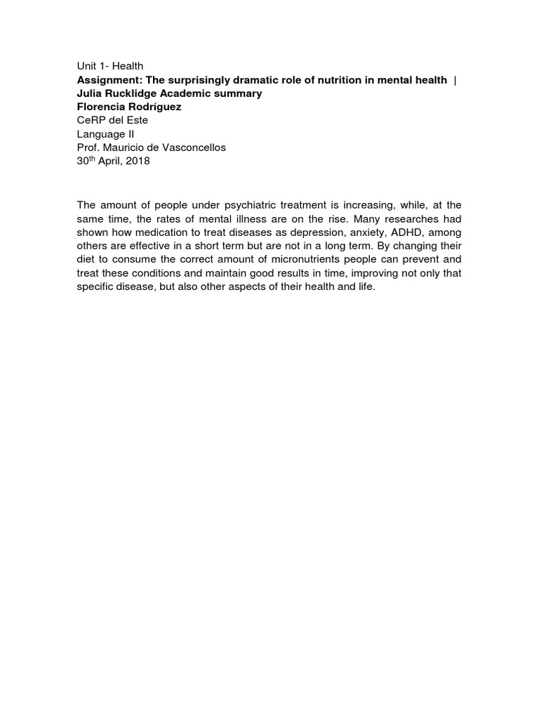 Unit 2 Environment Summary | PDF