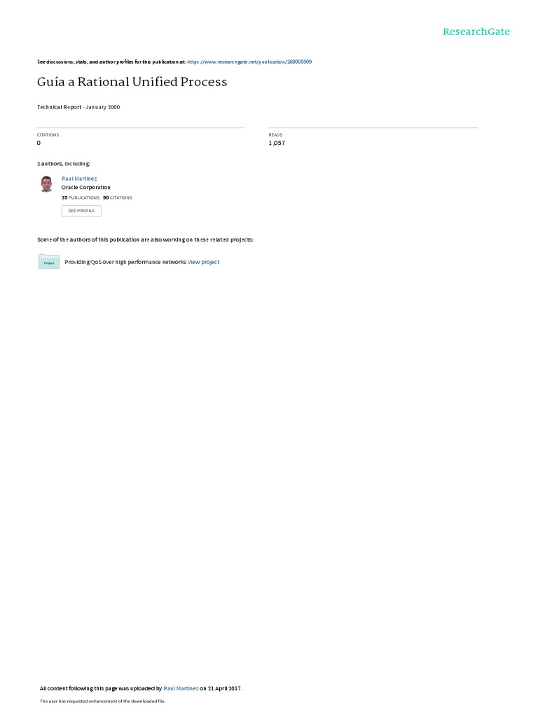 Guia A Rational Unified Process | PDF | Caso de uso | Software