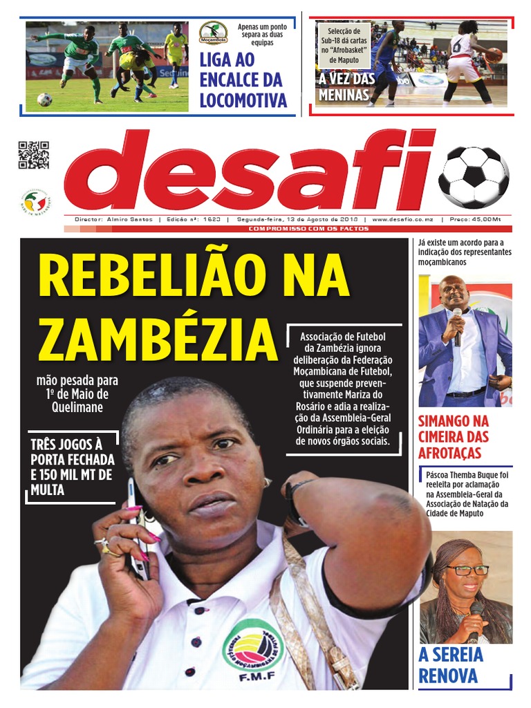 Empate entre Maxaquene e Textáfrica | PDF | Futebol | Esportes