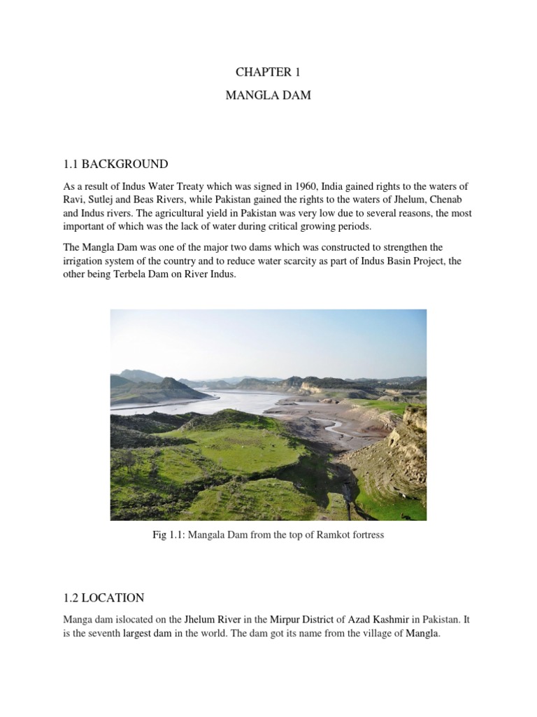 An Overview of the Mangla Dam Project in Pakistan: History, Design ...
