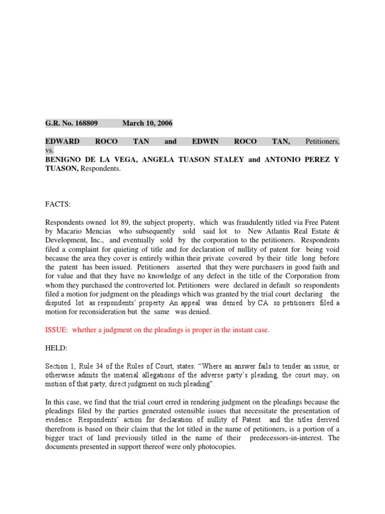 Land Titles Case Digested Final | PDF | Title (Property) | Certiorari