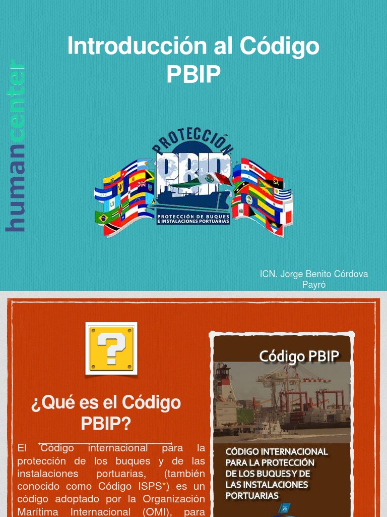 Introduccion Al Codigo PBIP | PDF | Canal y Marítimo | Gobierno