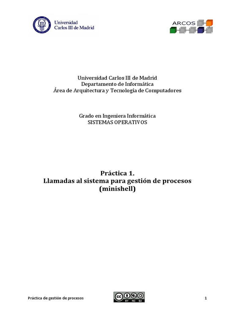 Practica 1 MSH | PDF | C (lenguaje de programación) | Archivo de ...