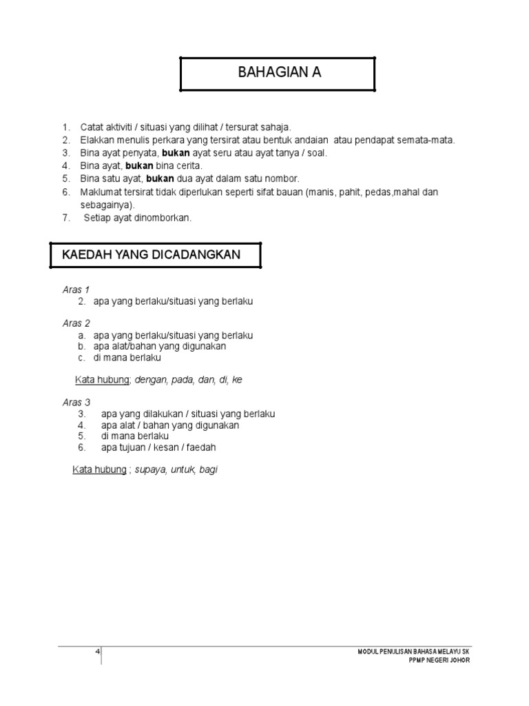 Teknik Mudah Untuk Membina Karangan. (Modul Do Re Me) | PDF