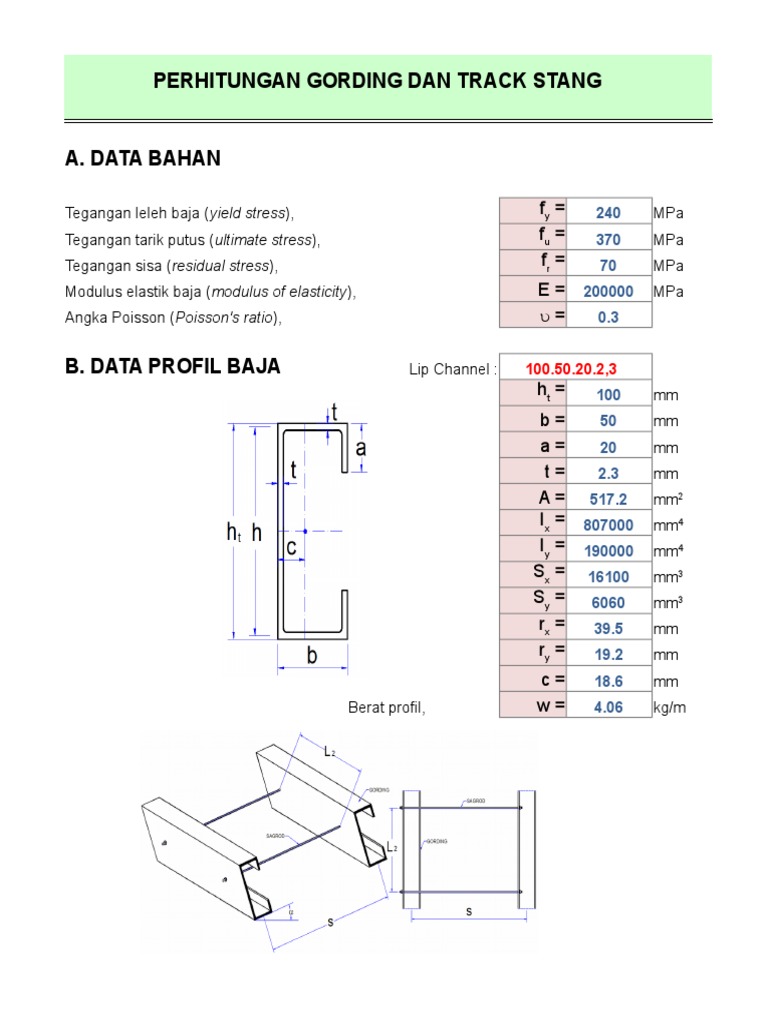 Gording & Treckstang | PDF
