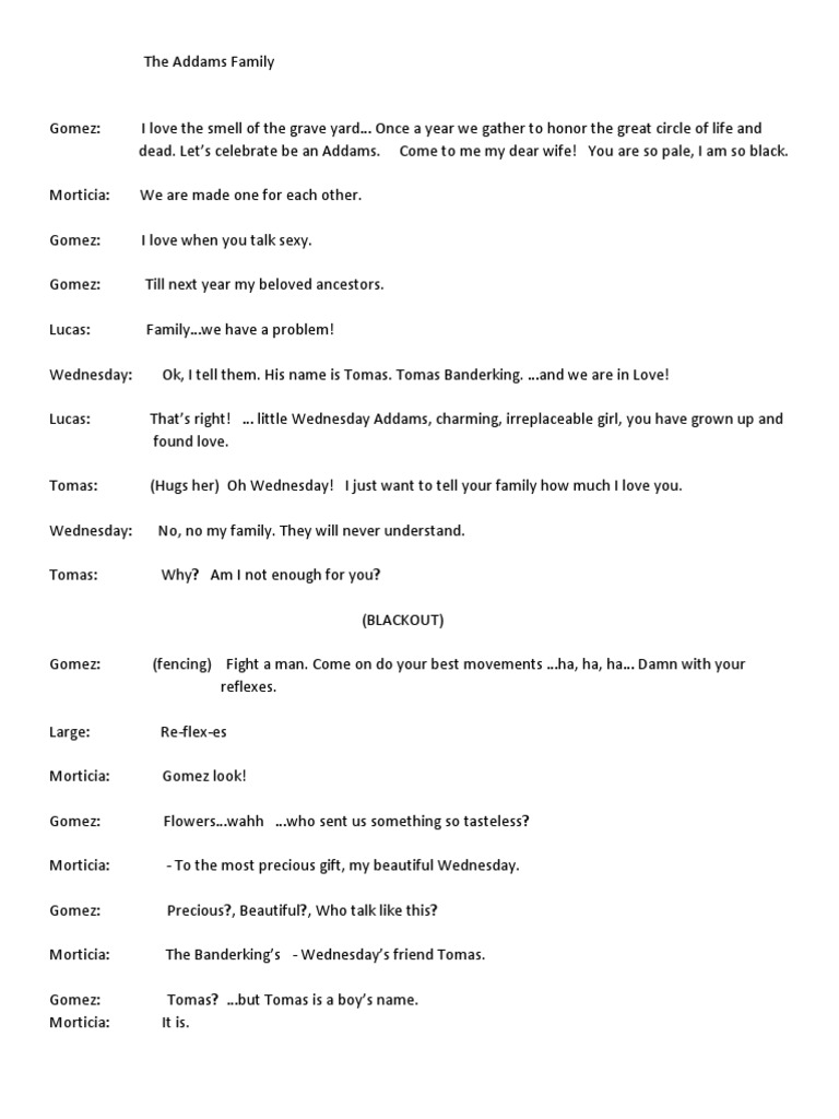 The Addams Family | PDF