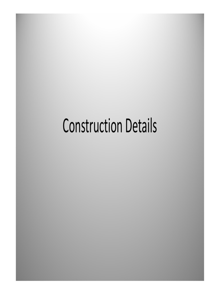 Construction Details PDF | Download Free PDF | Construction Aggregate ...