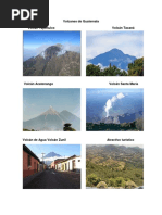 Principales Volcanes de America Central o Centro America | PDF | Volcán ...