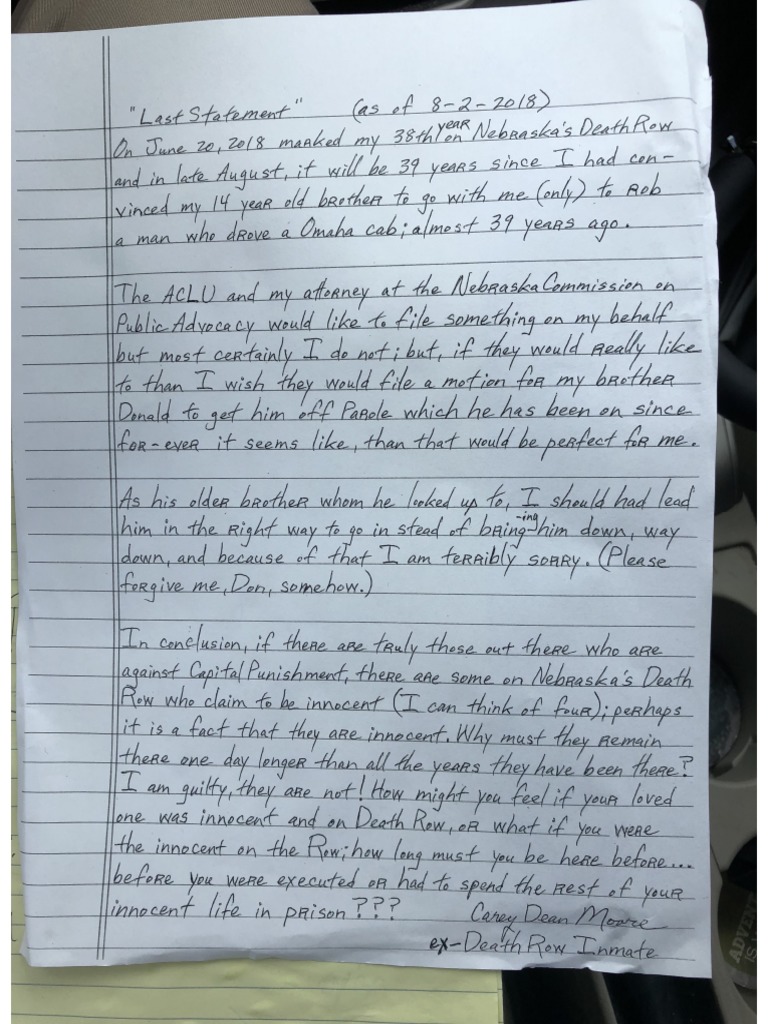 Execution Letter | PDF