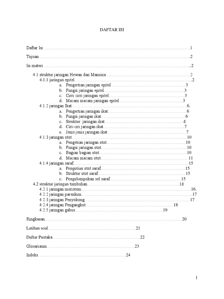 Struktur Jaringan Hewan dan Tumbuhan | PDF | Kajian Bahasa Asing ...