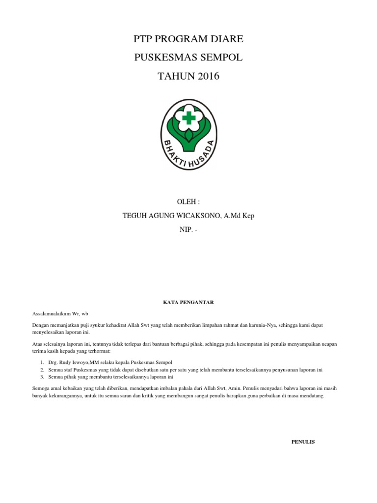 PTP Program Diare | PDF