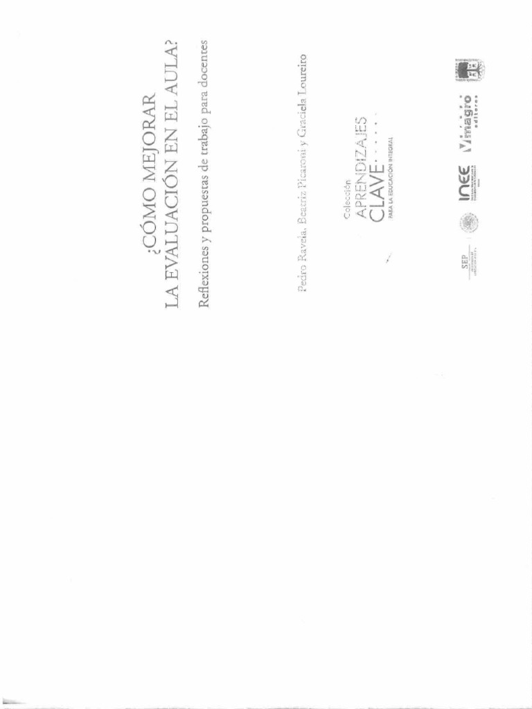 Como Mejorar La Evaluación en El Aula Ravela | PDF