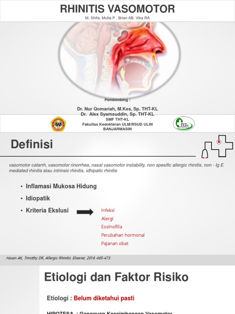 Rhinitis Vasomotor 1 | PDF