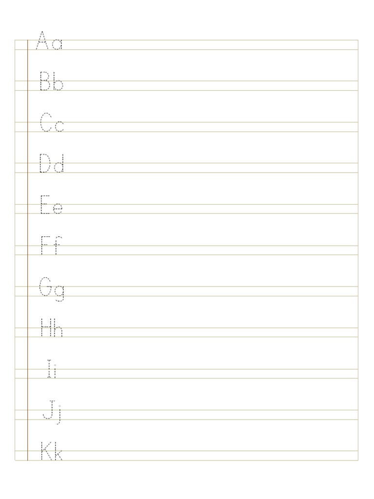 Aa BB CC DD Ee FF GG HH Ii JJ KK | PDF | Languages | Language Arts ...