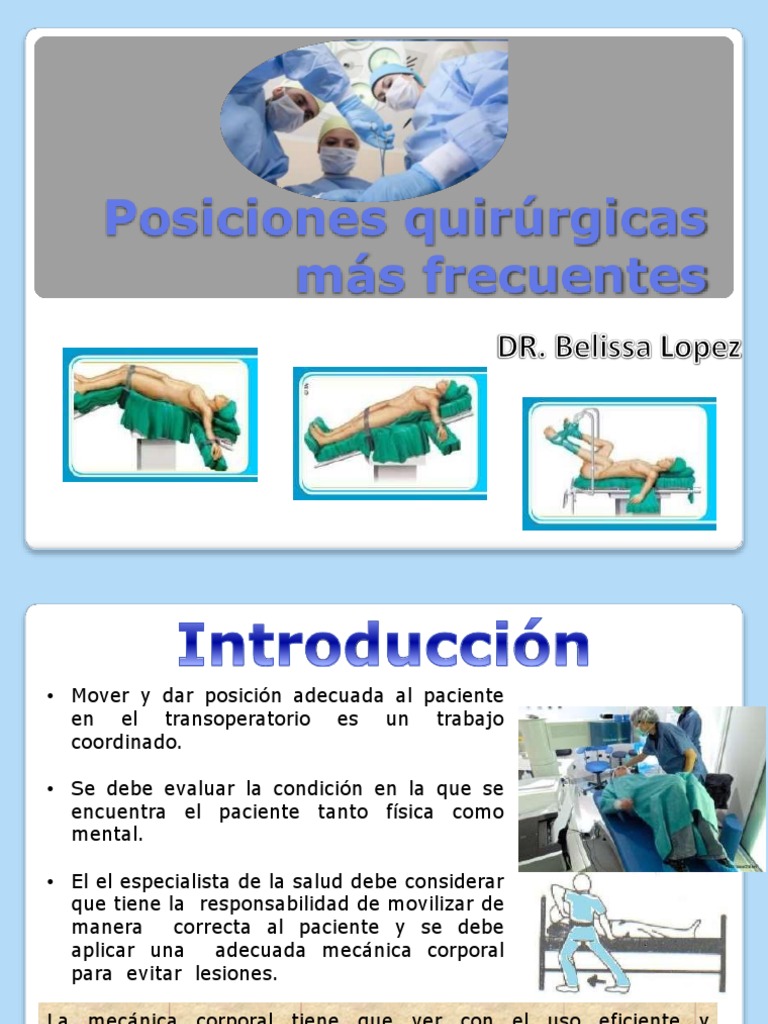 Posiciones QX | PDF | Cirugía | Abdomen