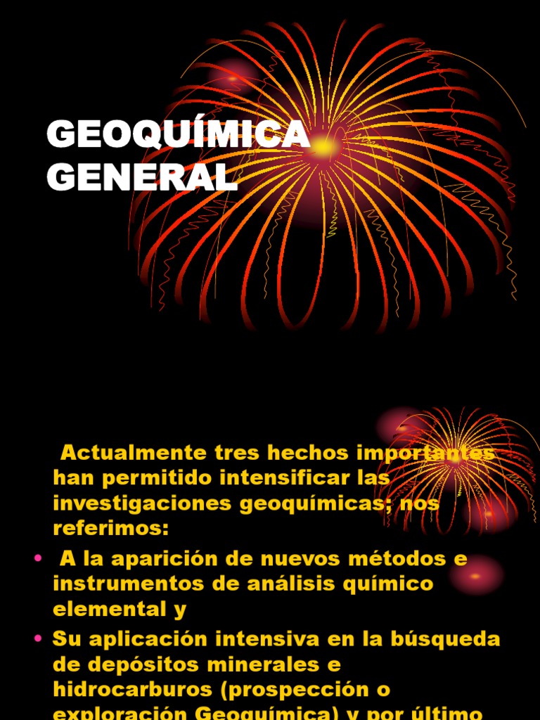 Geoquimica General Conceptos | PDF | Geoquímica | Tierra
