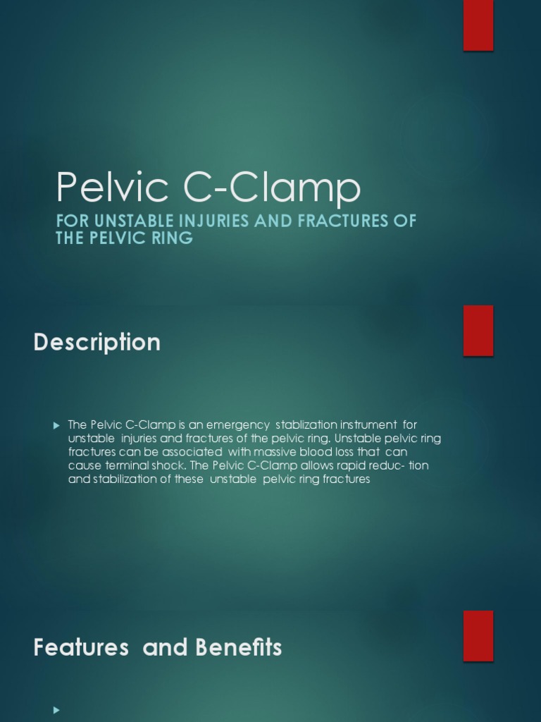 Pelvic C Clamp | PDF | Pelvis | Skeletal System