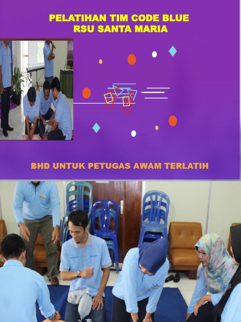 Pelatihan Code Blue RSU Santa Maria | PDF | Kesehatan Holistik