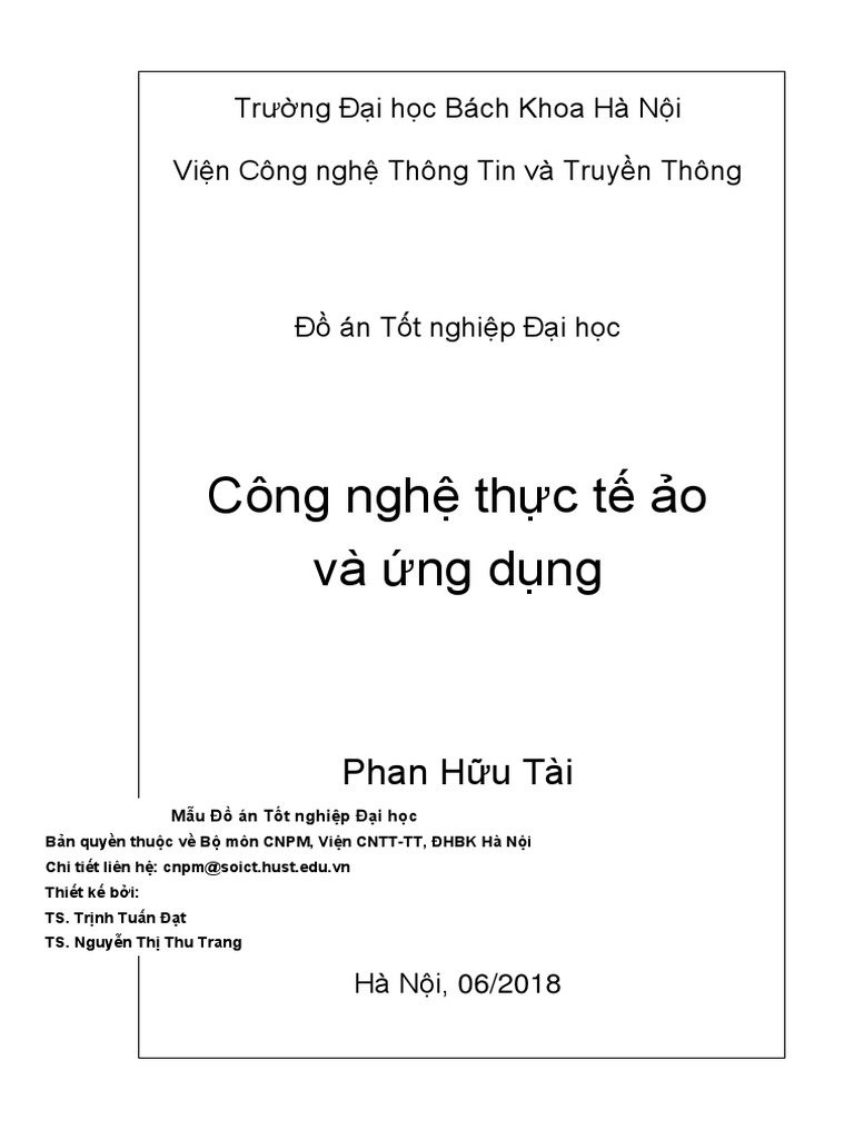 CNPM DATN Template Final | PDF