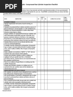 LPG Checklist | PDF | Liquefied Petroleum Gas | Pipe (Fluid Conveyance)