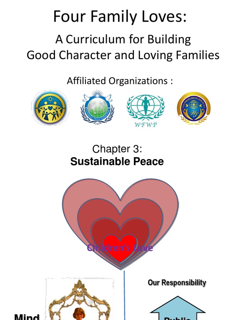 Building Character Through Love and Peace | PDF | Sustainability ...