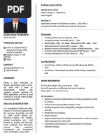 Contoh CV HSE | PDF | Schools | Further Education
