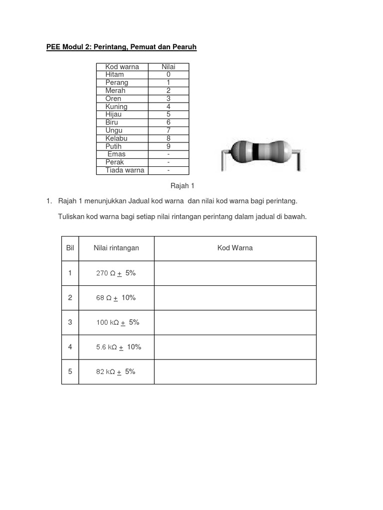 Contoh Soalan Printang Pearuh Pemuat | PDF