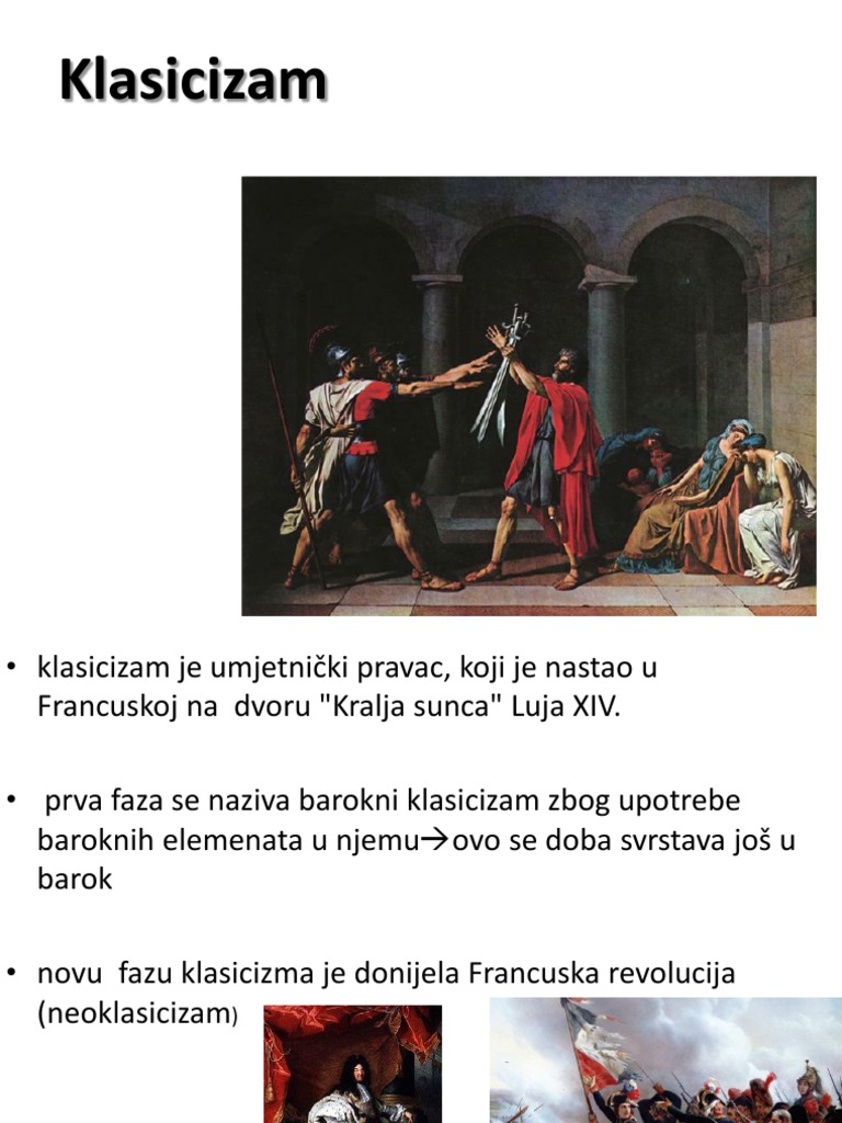 Klasicizam U Slikarstvu Vjekoslav Karas | PDF