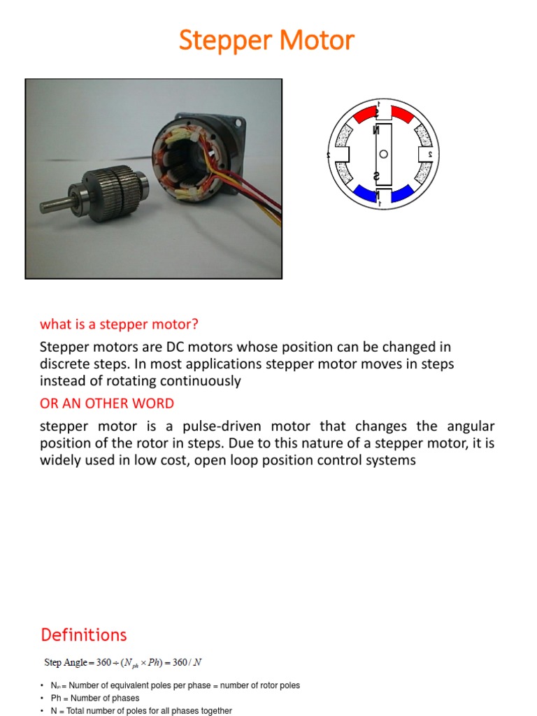 Stepper-Motor.pdf | Electric Motor | Electricity